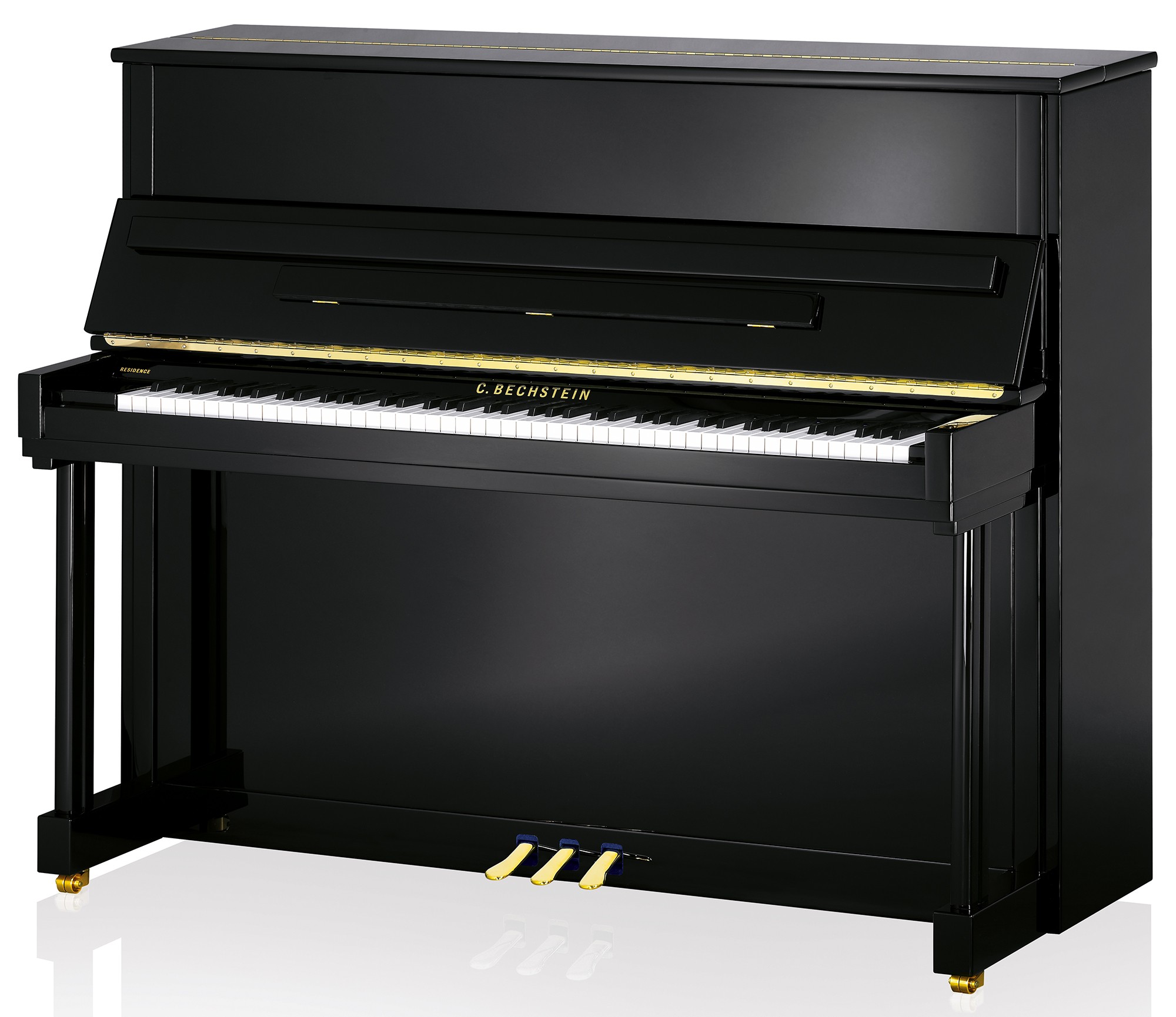 C. Bechstein 124 Classique, piano droit | Pianos Parisot, depuis 1978