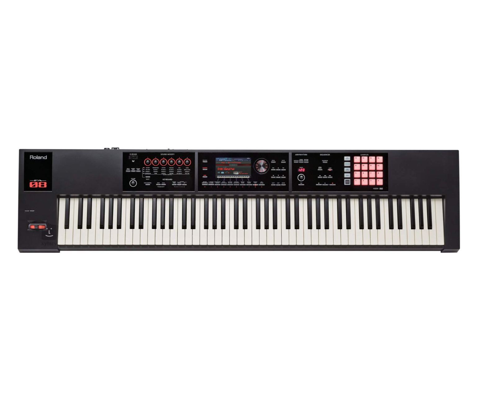Roland FA-08, piano numérique | Pianos Parisot, depuis 1978